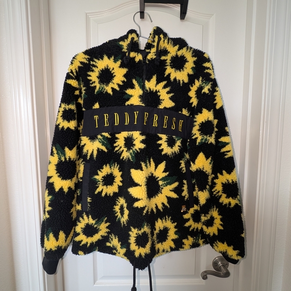 Teddy Fresh | Jackets & Coats | Teddy Fresh Sunflower Hoodie | Poshmark